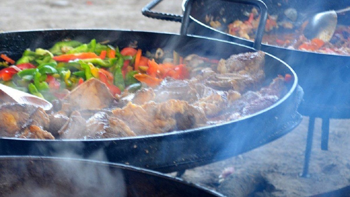 Pehuen Co celebra la cuarta "Fiesta Provincial de Comida al Disco de Arado"