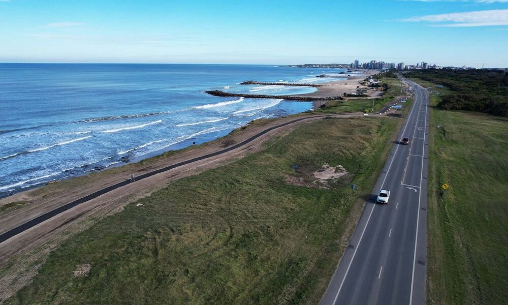 Pedalear a orillas del mar: terminó la construción de la bicisenda a la ...